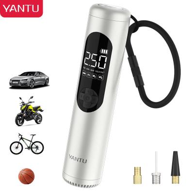 Cina YANTU A23 Portable Wireless Rechargeable Tire Inflator Emergency Light and Noise ≤ 80 dB in vendita
