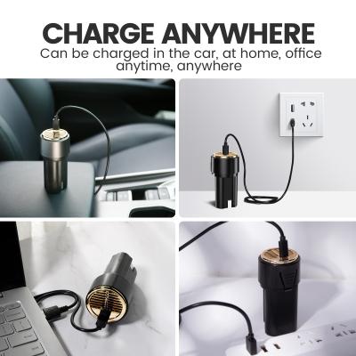 Cina YANTU A31 OEM Wireless Mini Car Tire Electric Portable Air Pump per pneumatici a 12 V Inflators in vendita