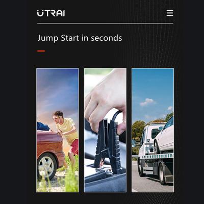China YANTU AM46 Car Jump Starter Other Year Car Emergency Start Power Supply with Air Pump for sale
