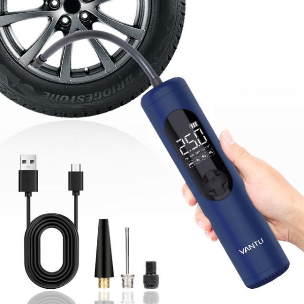 Quality YANTU A23 Mini Cordless Digital Air Compressor Operating Current 5-6A Car Fitment Audi for sale