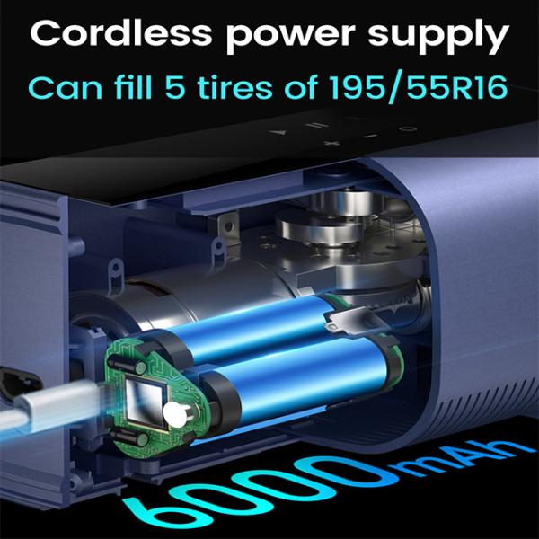 Quality Truck Tire Inflator YANTU A22 Cordless High Pressure Air Pump for Audi Car for sale