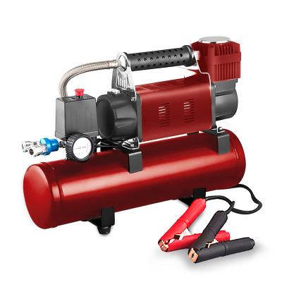China flow YANTU AM48 RV Portable Air Pump Compressor with Air Tank for Dust Blowing Car Wheel Tyre Inflator 750W for sale