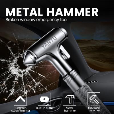 China Silver F06 Car Safety Hammer Essential Tool for Life Saving and Emergency Situations for sale