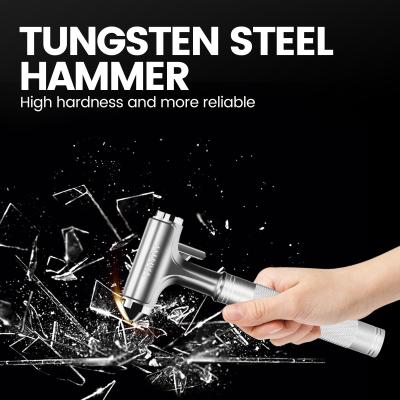 China Silver F06 Car Safety Hammer Essential Tool for Life Saving and Emergency Situations for sale