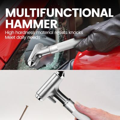 China Silver F06 Car Safety Hammer Essential Tool for Life Saving and Emergency Situations for sale