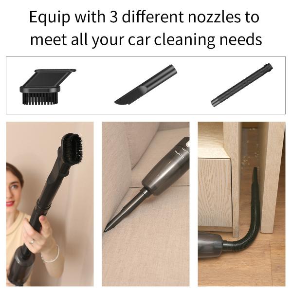 Quality Small Cordless Car Wash Vacuum Cleaner YANTU V01S Mini Rechargeable Wireless for sale