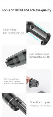 China YANTU V01S Wired Car Cleaner Vacuum with 5500PA Strong Suction and 120W Output Voltage for sale