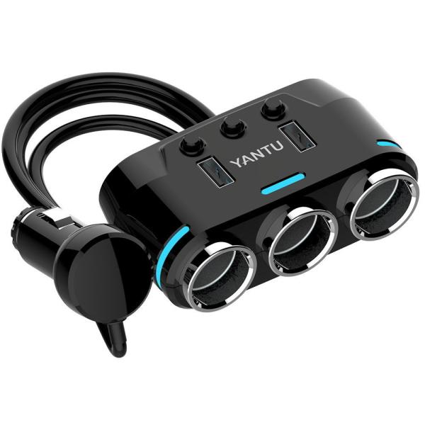Quality 2008-2021 Year YANTU B39 Wired Car Cigarette Lighter Adapter with -Chic Design Style for sale