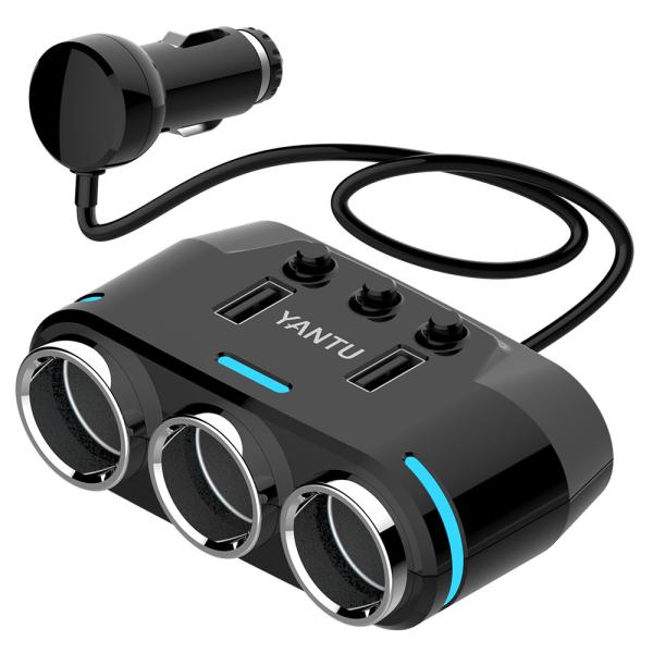 Quality 2008-2021 Year YANTU B39 Wired Car Cigarette Lighter Adapter with -Chic Design for sale