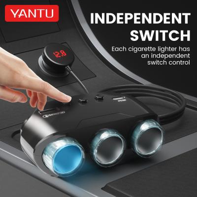 China Cigarretista profissional de 12V-24V com 2 portas de carregamento e monitoramento de tensão à venda