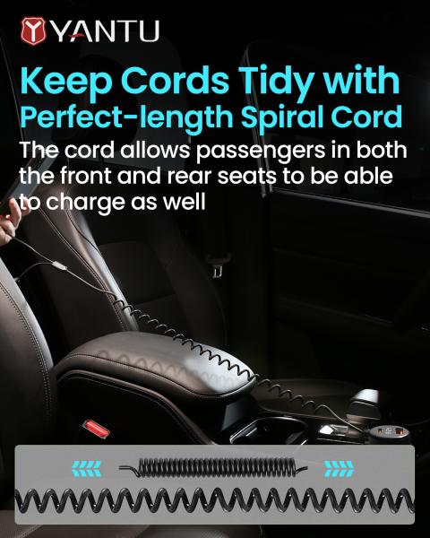 Quality High Power 12V 24V PD QC 3.0 USB-C Dual Type-C Car Charger for Laptop and Mobile for sale