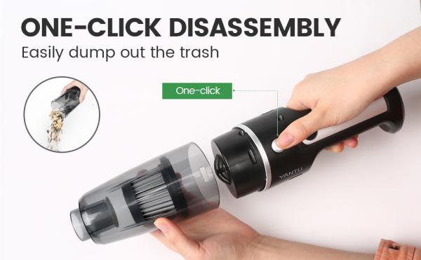 Quality Metal Filter 12V Wired Cordless Portable Vacuum Cleaner for Car Wash 350mm X for sale