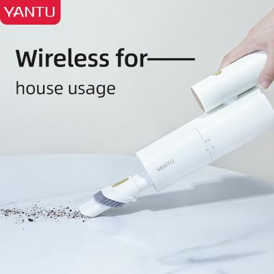 China 120ml Dust Cup Volume Wireless Handheld Auto Vacuum for Cleaning YANTU V02P 8000pa for sale
