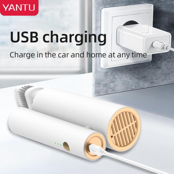 Quality 191*111*65mm Mini Wireless Handheld Car Vacuum Cleaner YANTU V02P 8000Pa for sale
