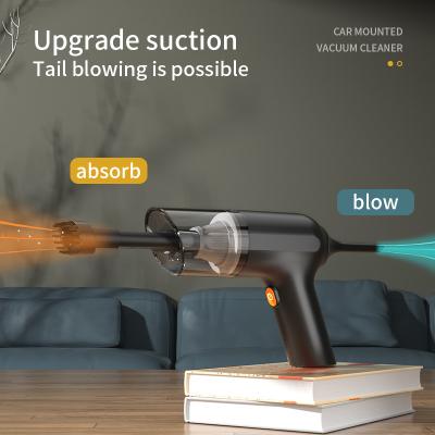 China Yantu 3-in-1 Handheld Vacuum Cleaner 700 g Black High Power Brushless Motor Mini Vacuum for sale