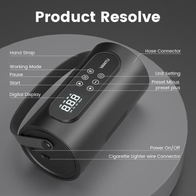 Cina Compressore d'aria per auto a doppio cilindro portatile A26 per palline per auto e biciclette 117X224X122mm 120W in vendita
