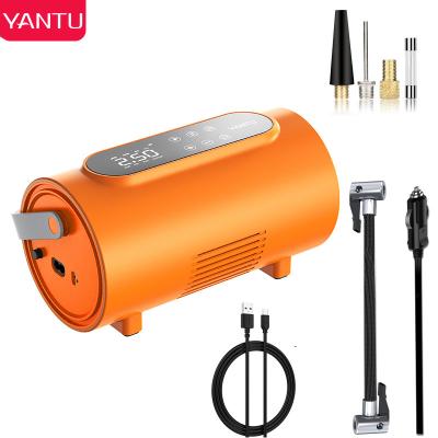 Cina YANTU A26 Inflatore di pneumatici per auto cablato 120W con luce di emergenza SOS e Powerbank portatile in vendita