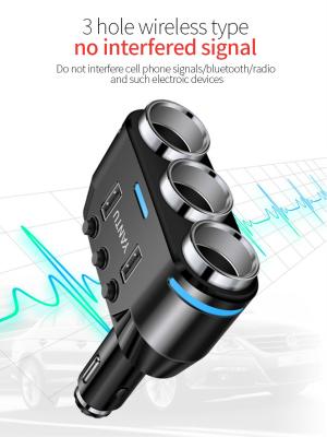 Cina YANTU B39 Black Wireless Quick Charge Car Charger - Design elegante con 2 interfacce per accendini di sigarette in vendita