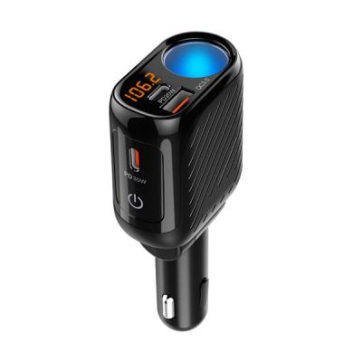 China YANTU L03 120W PD QC3.0 carregador de carro com 3 portas USB e monitoramento de tensão Mini telefone à venda