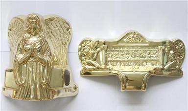 Cina Montaggio moderno di funerale di angelo dell'arca degli accessori della bara dell'angolo dell'hardware del cofanetto in vendita