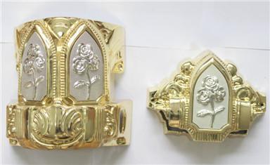 Cina Accessori adatti della bara del cofanetto delle parti della maniglia di plastica dell'angolo in vendita