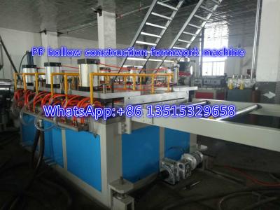 China PP hollow construction formwork machine for sale