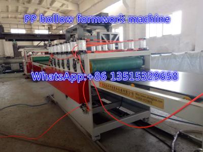 China PP hollow construction formwork machine for sale