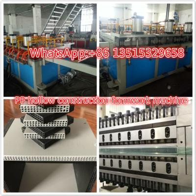 China PP hollow construction formwork machine for sale