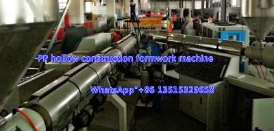 China PP hollow construction formwork machine for sale