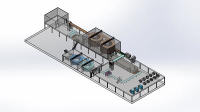 China Automatic Hamburger production line for sale