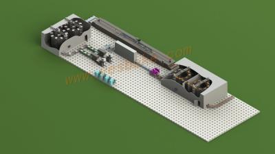 China Automatic baguette pizza bread making machine production line for sale