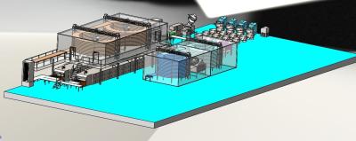 China Industrial heavy duty baguette production line/bread making equipment for sale