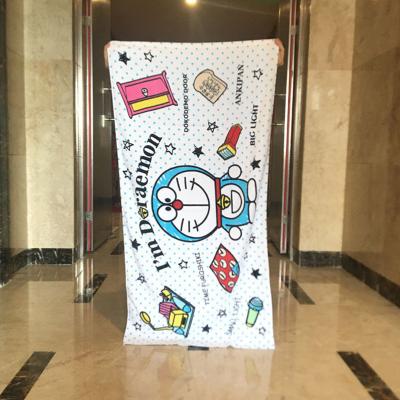 Китай 60x120 см Печать от края к краю 100% хлопчатобумажные детские пляжные полотенца продается