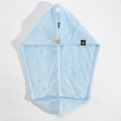 Китай Высокопоглощающий оберток для волос Сушильное полотенце Легко очищаемое микроволокно для волос продается