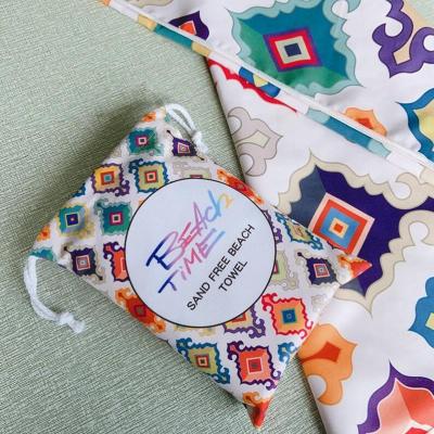 Китай Легко очищаемые печатные полотенца для пляжа продается