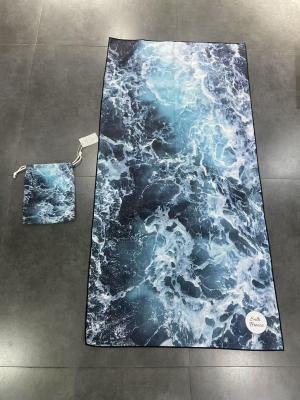 Китай Микроволокнистый пляжный пакет и полотенце, удобные для кожи продается