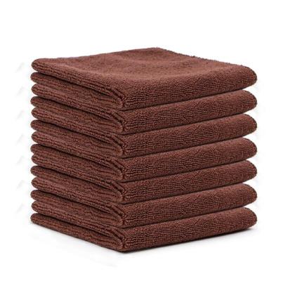 中国 再利用可能で糸くずの出ないマイクロファイバー洗車乾燥タオル（サイズと色のカスタマイズ可） 販売のため