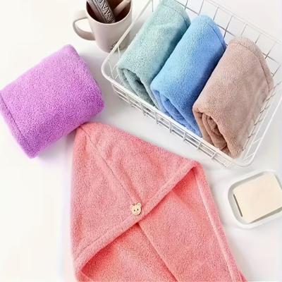 Китай Полотенце для волос из микроволокна, которое быстро высохнет продается