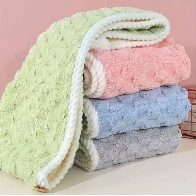 Китай Двухслойная утолщенная быстросохнущая шапочка для волос – супервпитывающее и мягкое полотенце для волос для женщин продается