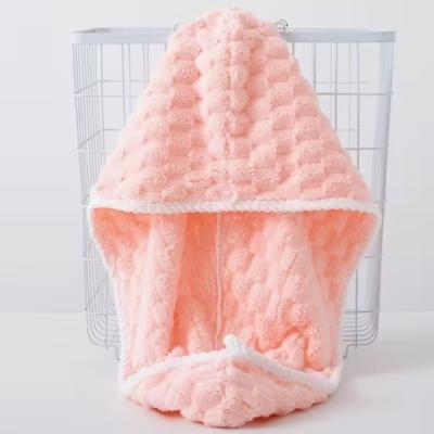 Китай Ультрамягкая быстросужающаяся полотенца для волос с 100% полиэстером и сертификатом SEDEX 4P для нежного ухода за волосами продается