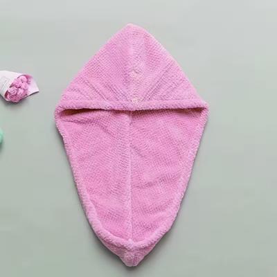 Китай Двухслойный микроволокно для сухих волос Полотенце для волос продается