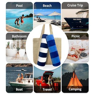 Китай Плюшевое пляжное полотенце для большой компании и прочный коврик для пикника для использования на открытом воздухе продается