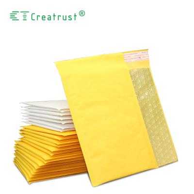 China Wholesale Gold Bubble Mailers 13 X 11 Folder Size Peel and Seal Cushion Metallic Large Padded Mailing Envelopes Bags Custom Logo for sale