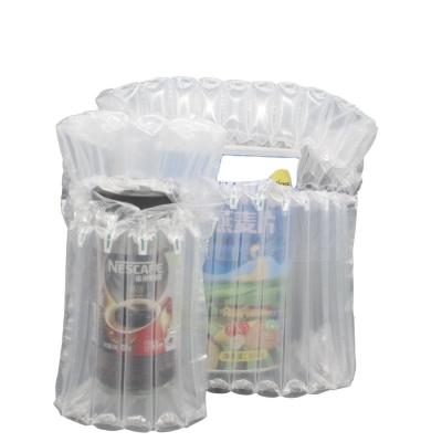 China Wine Buffer Inflatable Air Column Bag Packaging Red Protective Film PE Environmentally Friendly Recyclable Creatrust 3-5days for sale