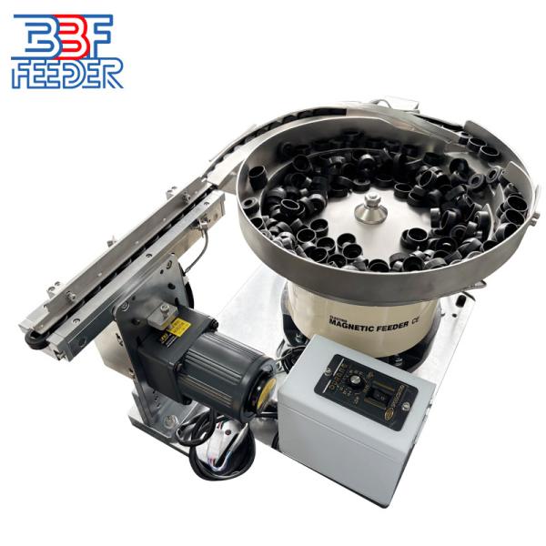 Quality High Efficiency Automatic Rotary Feeder Bottle Lid Waterproof Cap Vibratory Bowl Feeder for sale