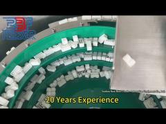 Double Bowls Vibrator Vibration Bowl Feeder Electromagnetic Vibrating Feeder