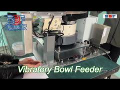 counting function vibratory bowl feeder metal washer vibrating feeding