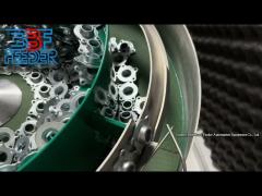 Soundproof Enclosure Electromagnetic Vibrator Feeder Metal Parts Vibrating Bowl Feeder