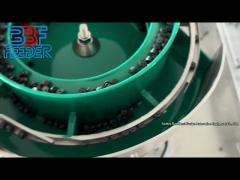 PU Coating Vibratory Bowl Feeder Small Plastic Product Rotating Vibration Feeder