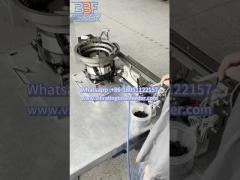 Vibratory Bowl Feeder Conveying Small Parts